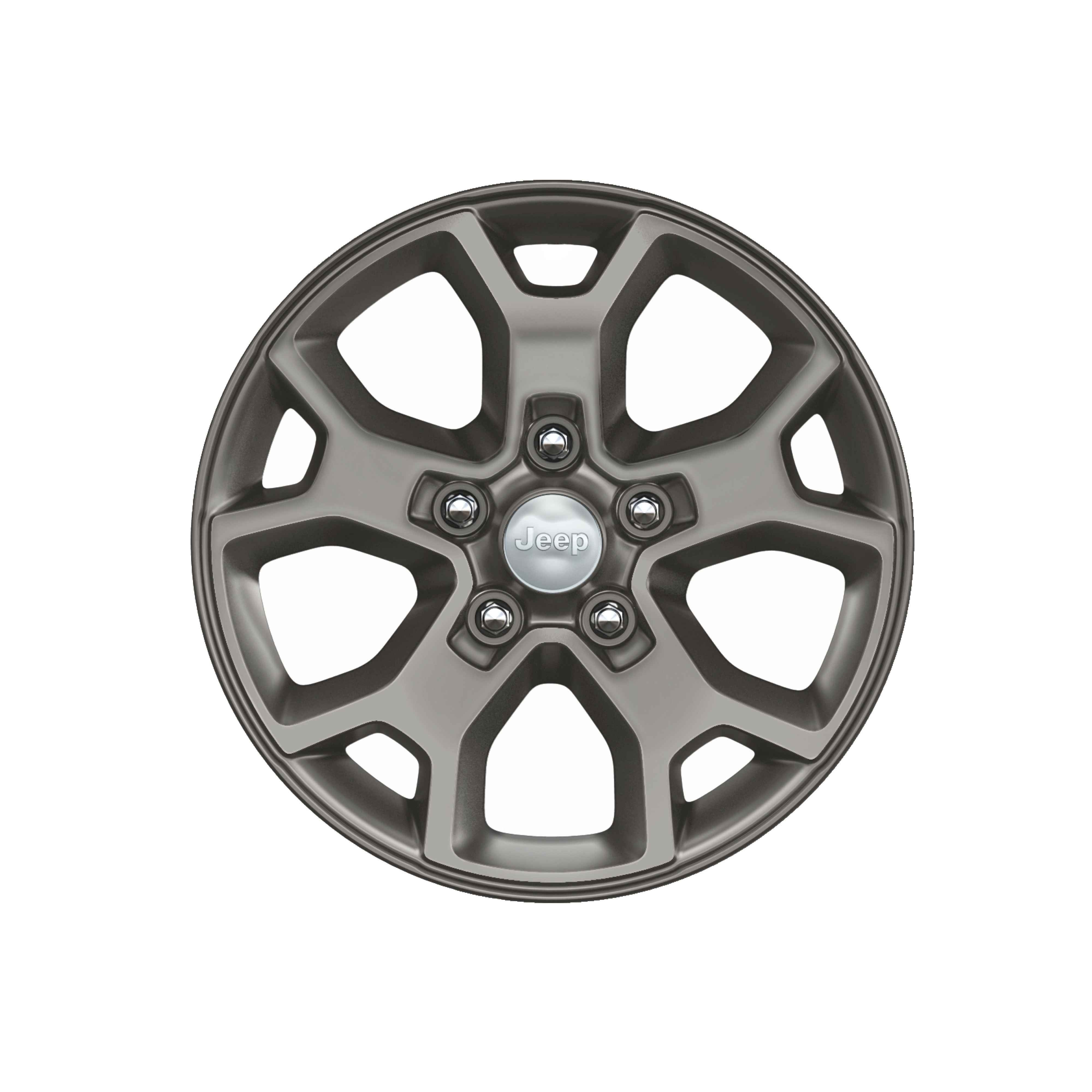 OEM 2020 Jeep Wrangler JL 4-Door 17-Inch Wheel (Part #82215802) OEM 2020 Jeep Wrangler JL 4-Door 17-Inch Wheel (Part #82215802)